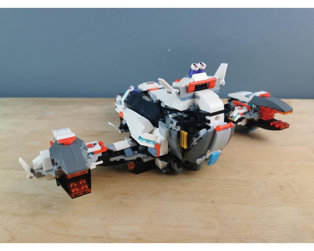 LEGO MOC Space Transport by BrickVink | Rebrickable - Build with LEGO