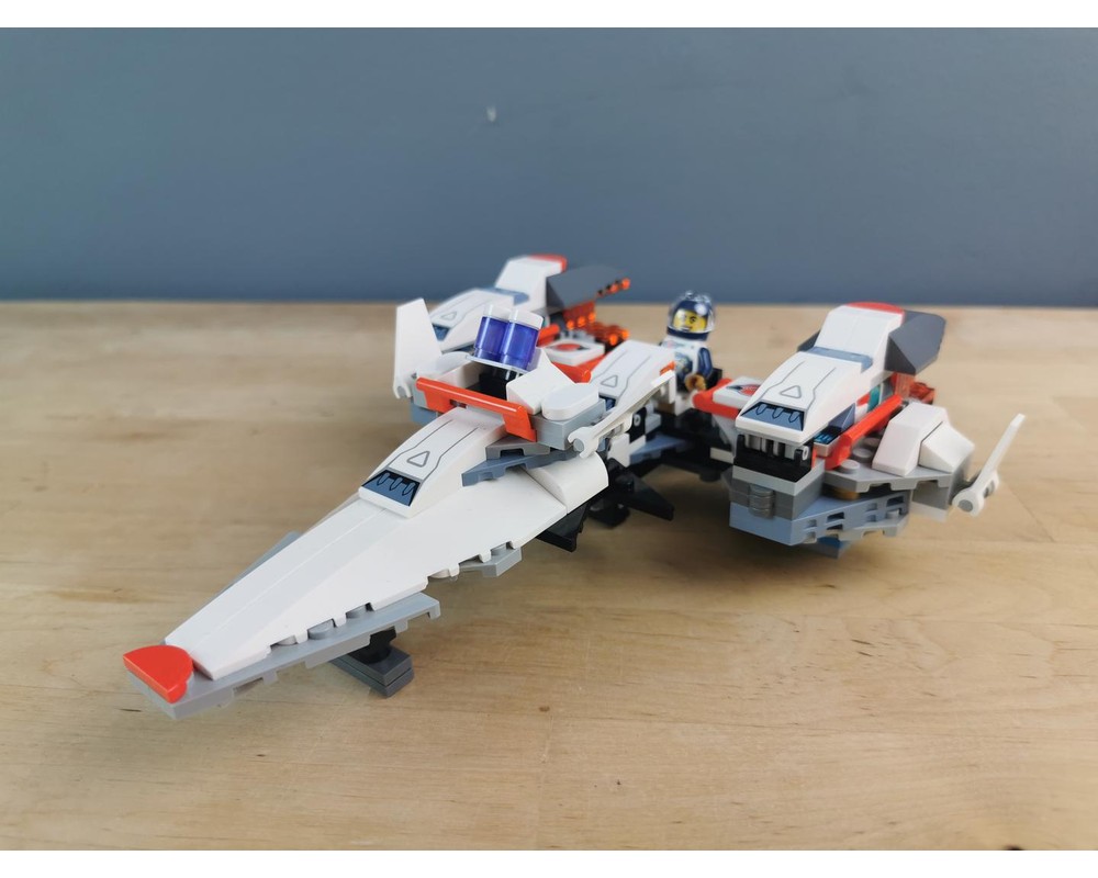 LEGO MOC Space Transport by BrickVink | Rebrickable - Build with LEGO
