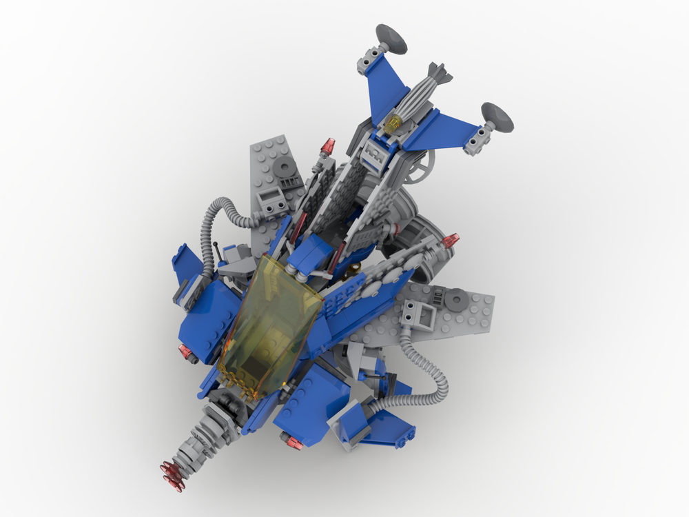 LEGO MOC Space, Benny's Spaceship Alternate Build by pturecki ...