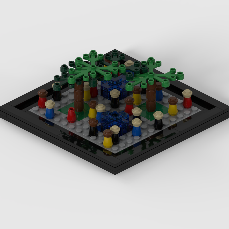 LEGO MOC Memorial Park by S-Brick | Rebrickable - Build with LEGO