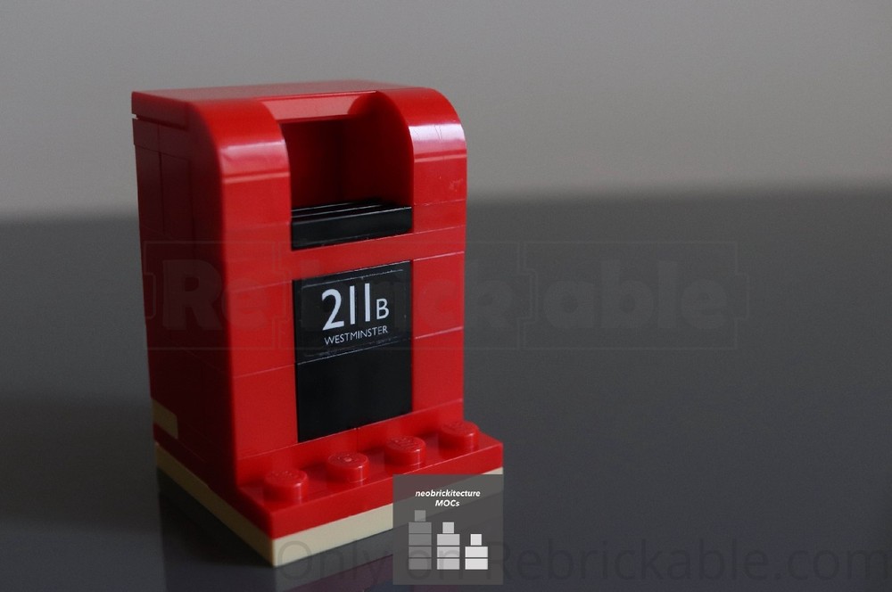 LEGO MOC Postal Letter Box by neobrickitecture | Rebrickable - Build ...