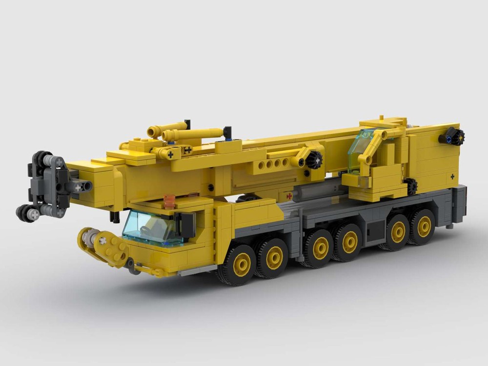 LEGO MOC MOBILE CRANE by CheongBricks | Rebrickable - Build with LEGO