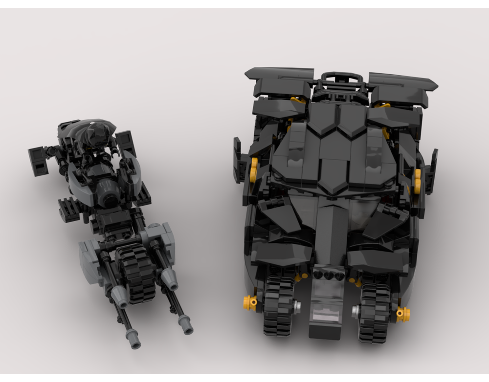 LEGO MOC Tumbler+batpod by BroadBricks_Studio | Rebrickable - Build ...