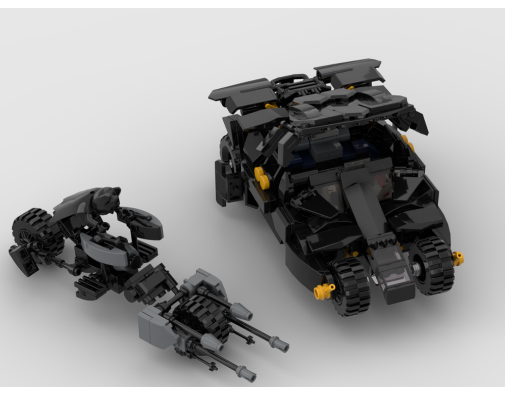 LEGO MOC Tumbler+batpod by BroadBricks_Studio | Rebrickable - Build ...