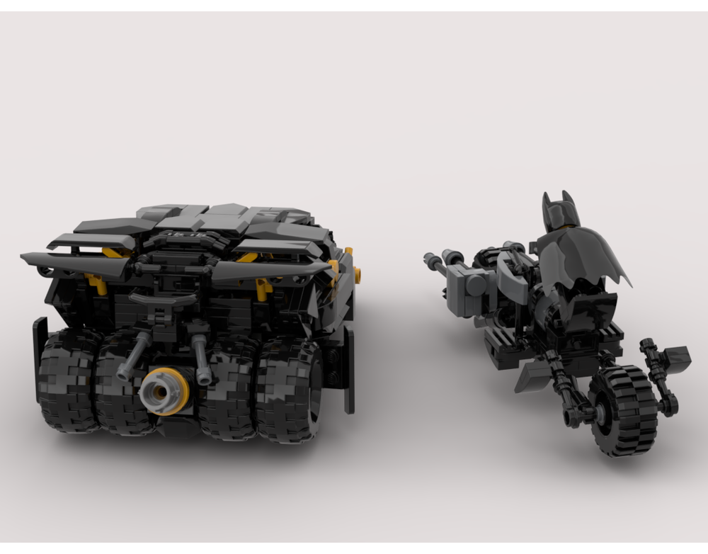 LEGO MOC Tumbler+batpod by BroadBricks_Studio | Rebrickable - Build ...