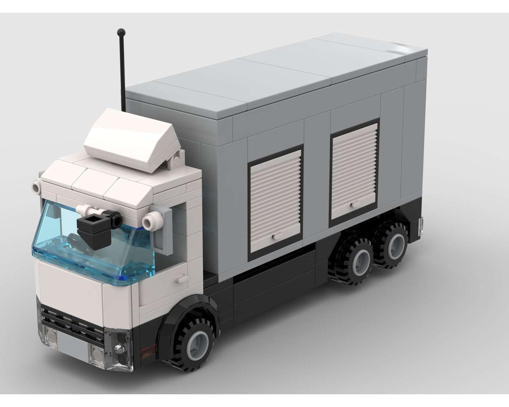 LEGO MOC GENERATOR TRUCK by CheongBricks | Rebrickable - Build with LEGO
