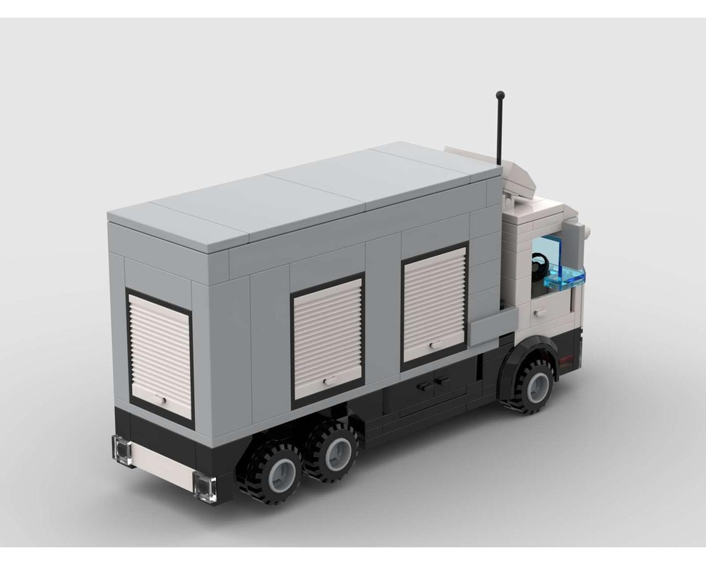 LEGO MOC GENERATOR TRUCK by CheongBricks | Rebrickable - Build with LEGO