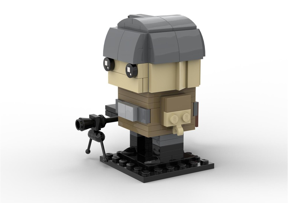 LEGO MOC-183181 Historical Brickheadz Italian Soldier ww2 by ...