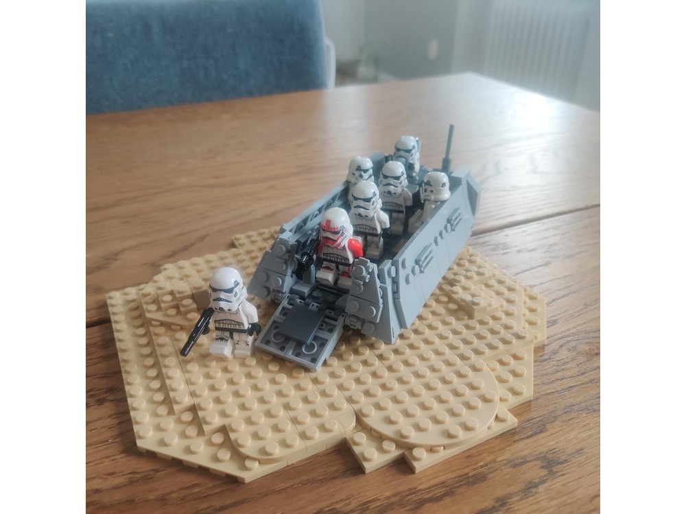 LEGO MOC Imperial Hover Transport by Nimbuzbricks | Rebrickable - Build ...