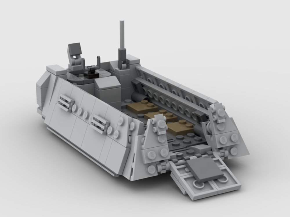 LEGO MOC Imperial Hover Transport by Nimbuzbricks | Rebrickable - Build ...