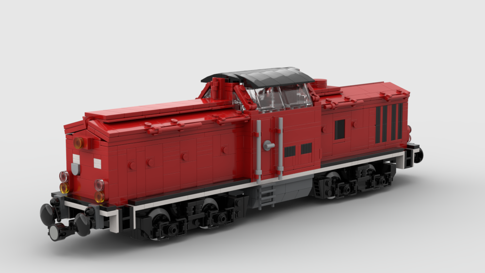 LEGO MOC DB BR 204 (8 wide) by deadbird988 | Rebrickable - Build with LEGO