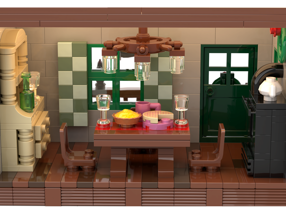 Lego Moc Winter Village Reindeer Ranch By Bigbobsbricks Rebrickable