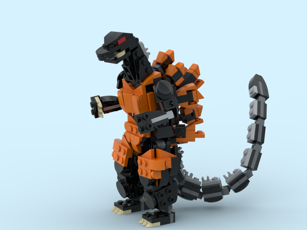 LEGO MOC Burning Godzilla - Godzilla vs. Destoroyah (1995) by Kaidorah ...