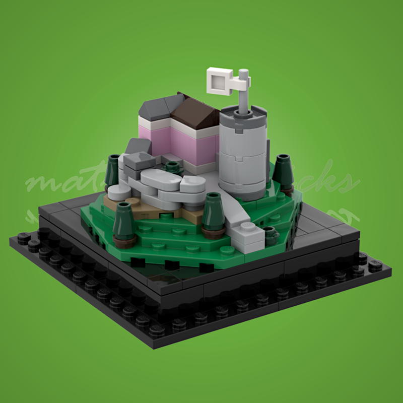 LEGO MOC The Castle of Boar Mountain by matthouse | Rebrickable - Build ...