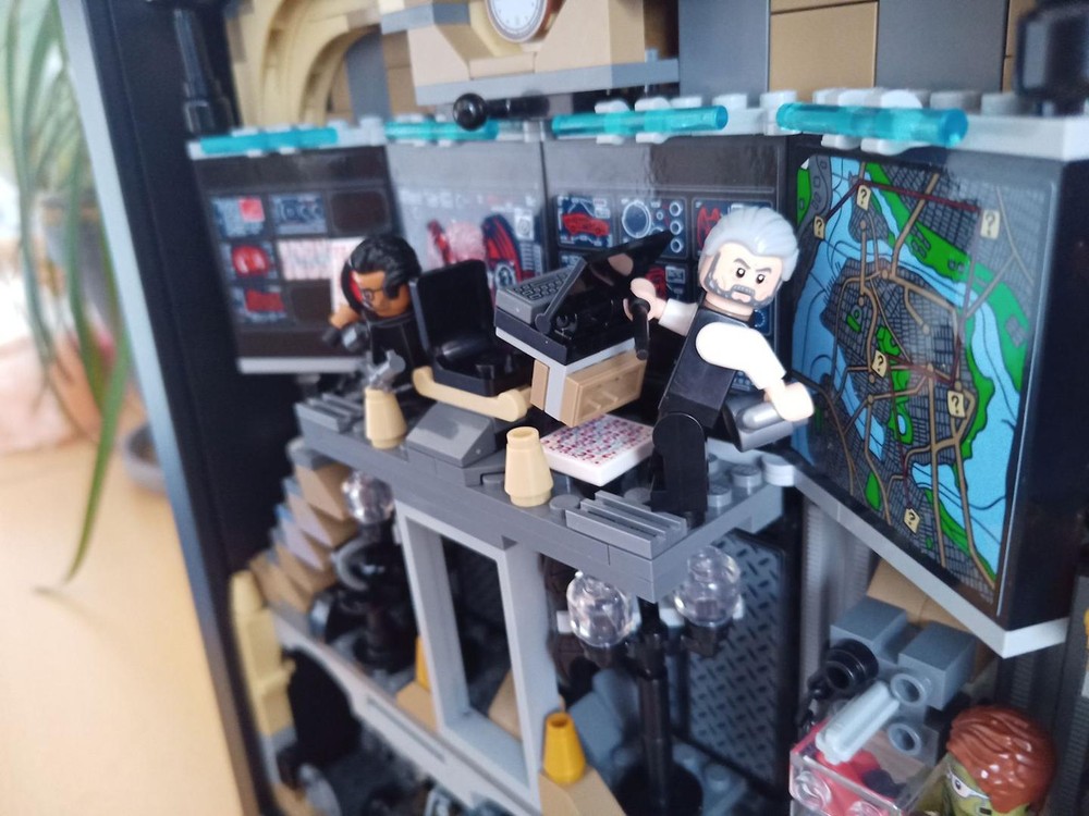 LEGO MOC IKEA Frame version of set Batcave™: The Riddler™ Face-off ...