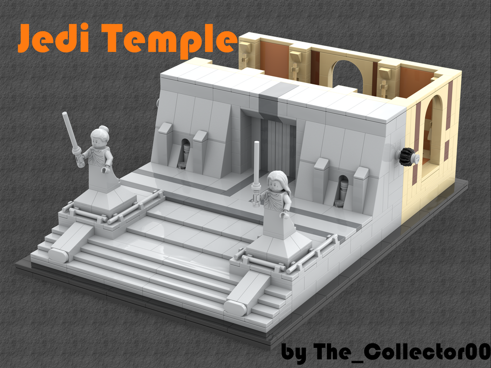 LEGO MOC March on the Coruscant Temple Scene - Order 66 - MOC by the ...