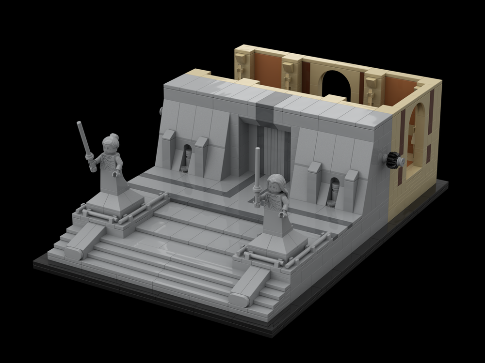 LEGO MOC March on the Coruscant Temple Scene - Order 66 - MOC by the ...