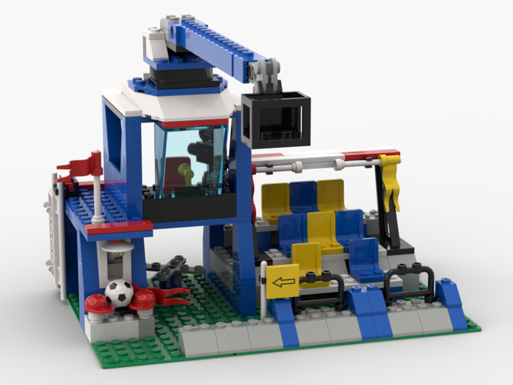 LEGO MOC Stadium by NatsumiSato | Rebrickable - Build with LEGO