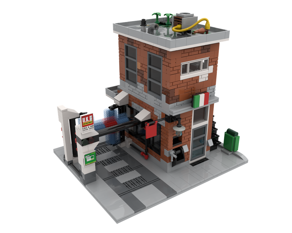 LEGO MOC Speed Champion Car Wash by UK-CustomBricks | Rebrickable ...