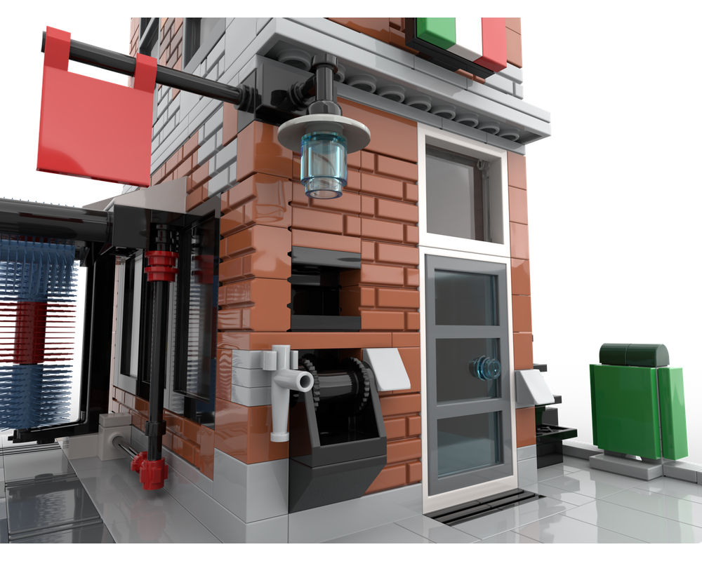 LEGO MOC Speed Champion Car Wash by UK-CustomBricks | Rebrickable ...