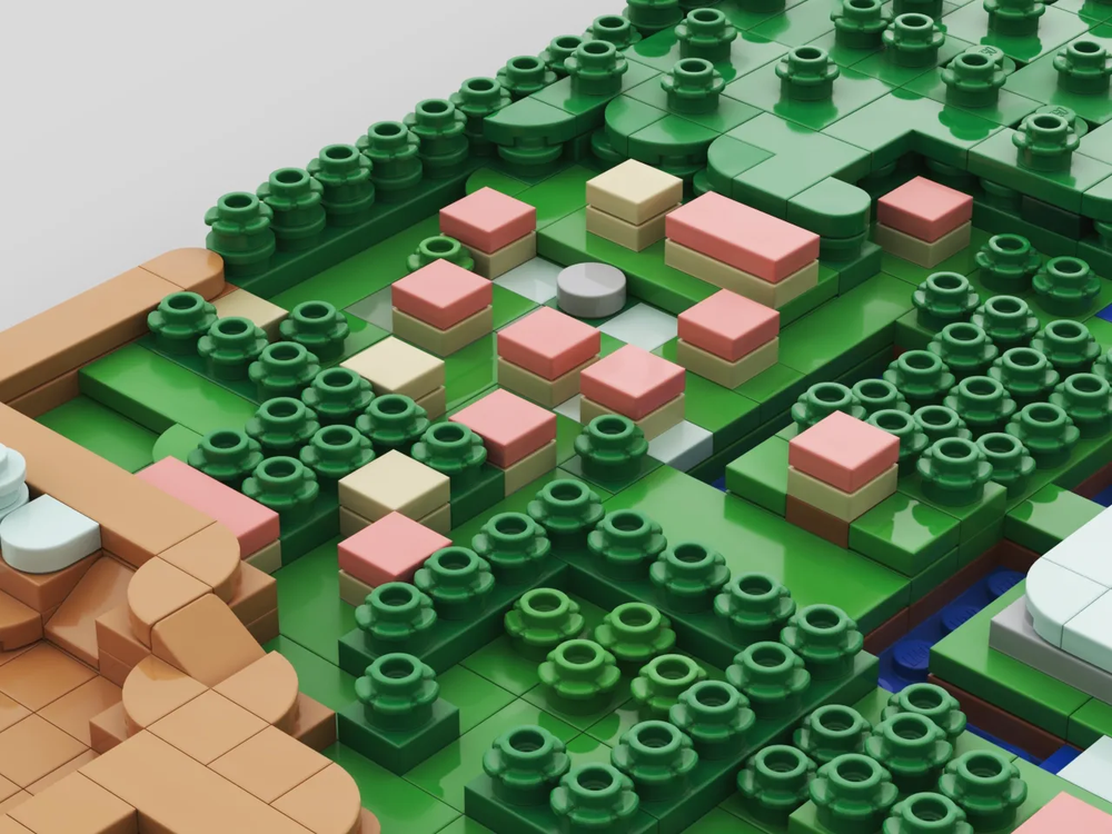 LEGO MOC The Legend of Zelda: A Link to the Past - Light World ...
