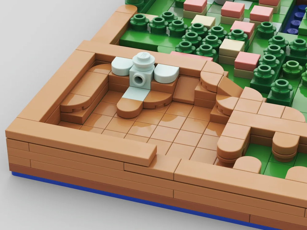 LEGO MOC The Legend of Zelda: A Link to the Past - Light World ...