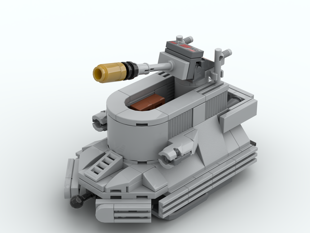 LEGO MOC Rebel Cannon Sled by translunartrekkie | Rebrickable - Build ...