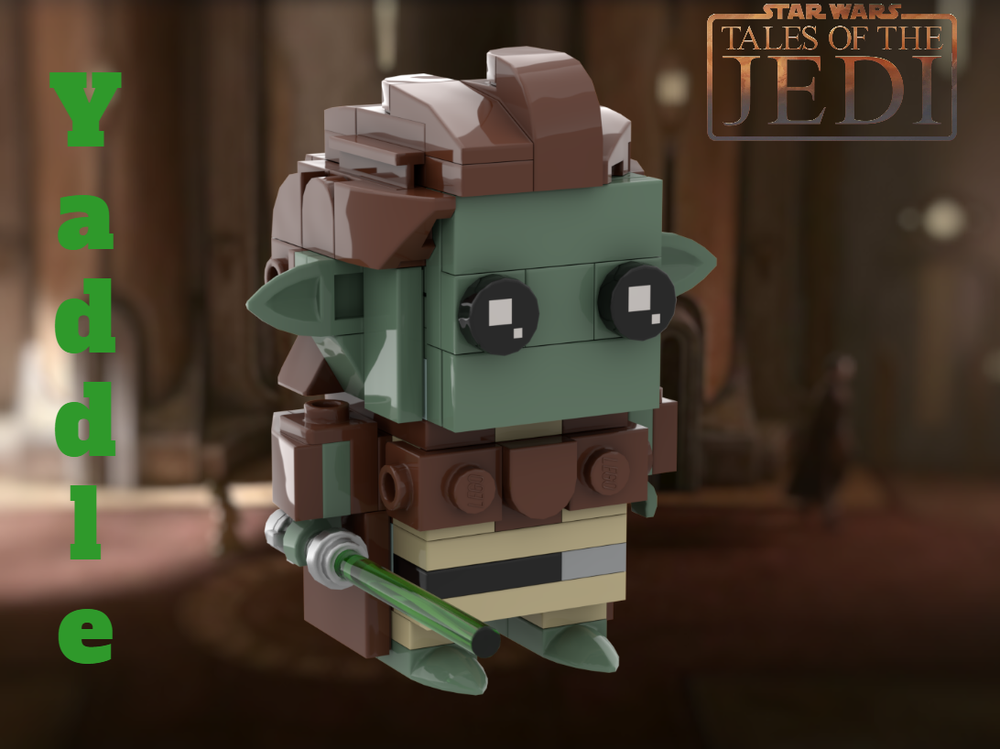 LEGO MOC Yaddle Brickheadz by Ant0noo | Rebrickable - Build with LEGO