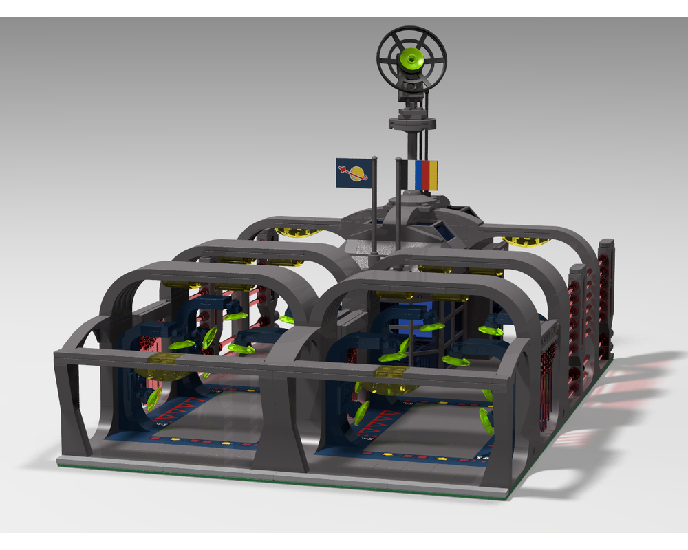 LEGO MOC Security Checkpoint by zero_g_is_fun | Rebrickable - Build ...
