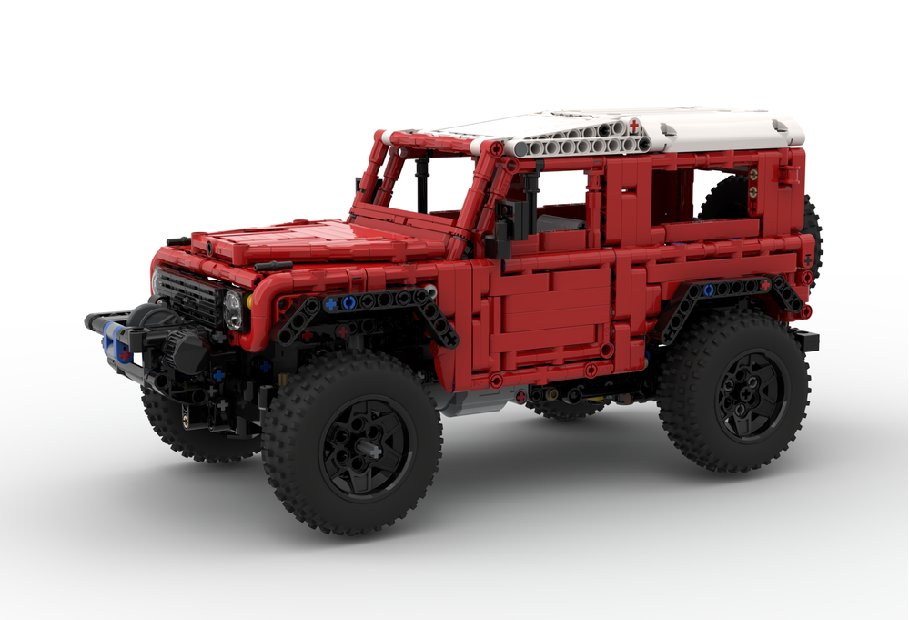 LEGO MOC Short Landy - RED version by Horcikdesigns | Rebrickable ...