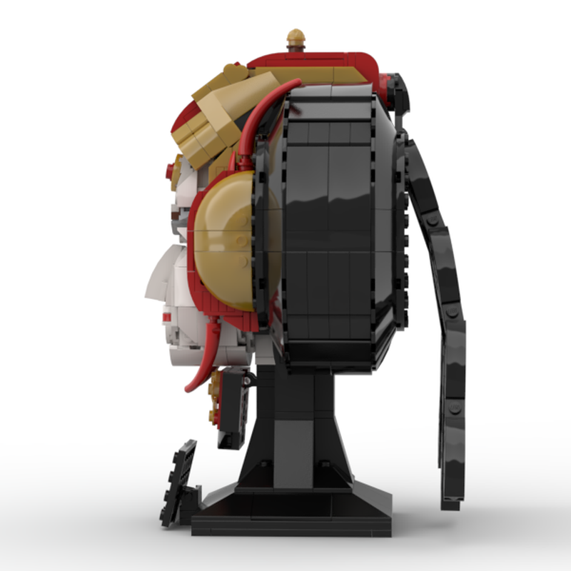 LEGO MOC Padmé Amidala Head (Queen outfit) - Helmet Collection Style by ...