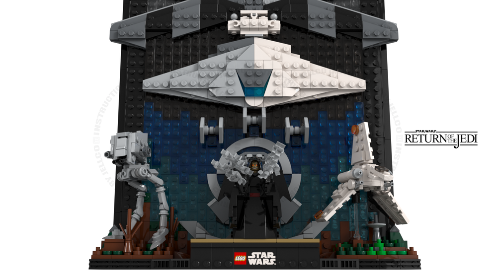 LEGO MOC Episode VI Poster : The Empire by jellco | Rebrickable - Build ...