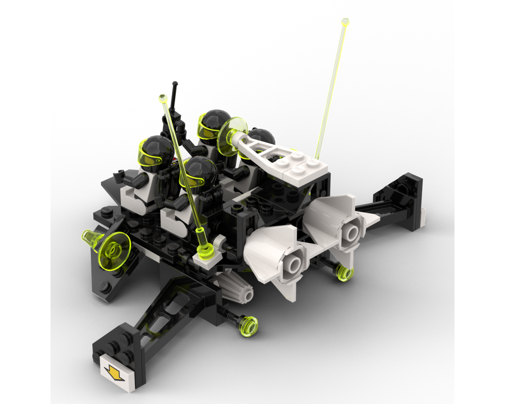 LEGO MOC MOD_0001 quick transport attacker by KILDET | Rebrickable ...