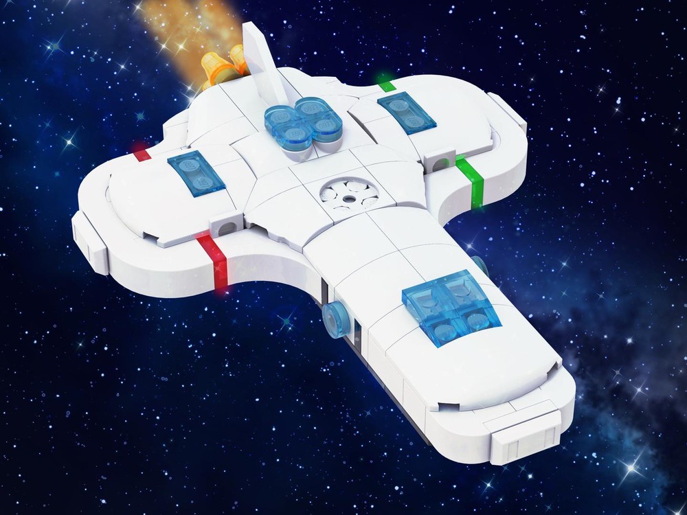 LEGO MOC Mini Shuttle by Thomus_Bean | Rebrickable - Build with LEGO
