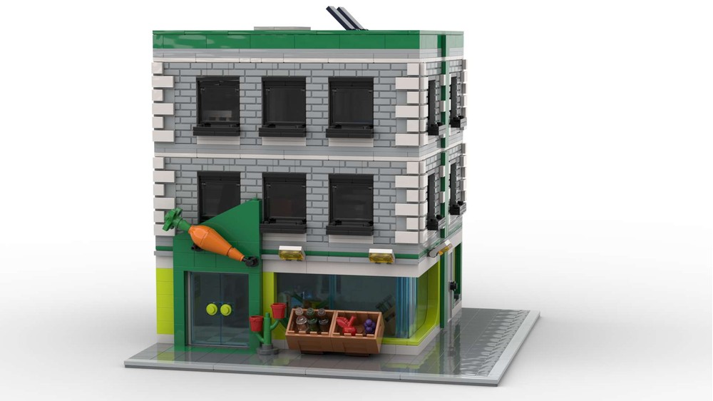LEGO MOC Modular Grocery Store - Modification 60347 by MexWhite ...