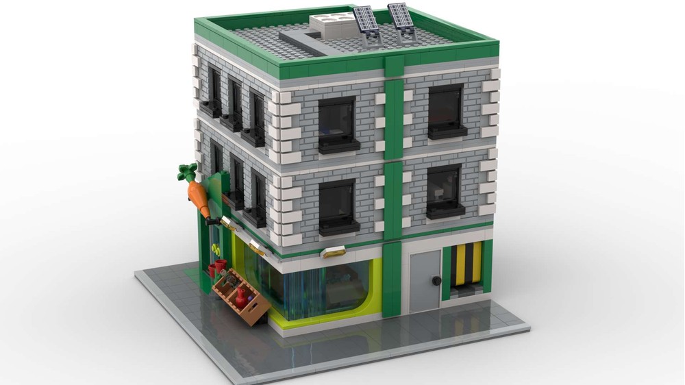 LEGO MOC Modular Grocery Store - Modification 60347 by MexWhite ...
