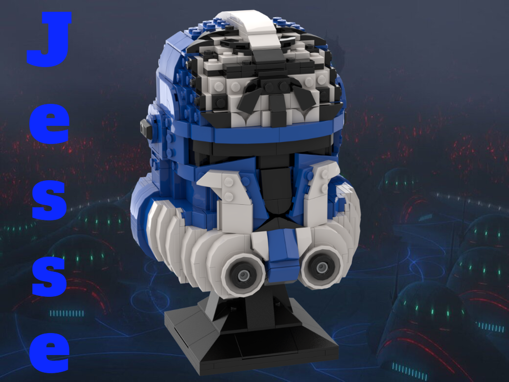 LEGO MOC Lieutenant Jesse Helmet by Ant0noo | Rebrickable - Build with LEGO