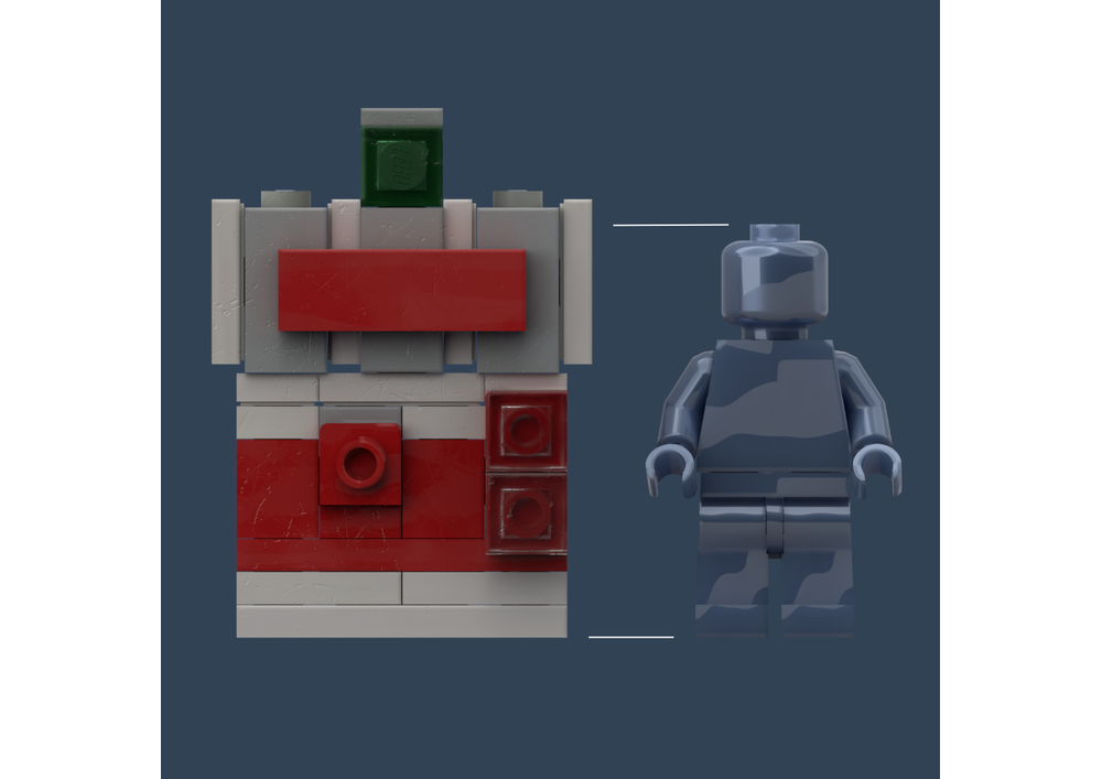 Lego Moc Nuka Cola Vending Machine Fallout Game By Mfan8