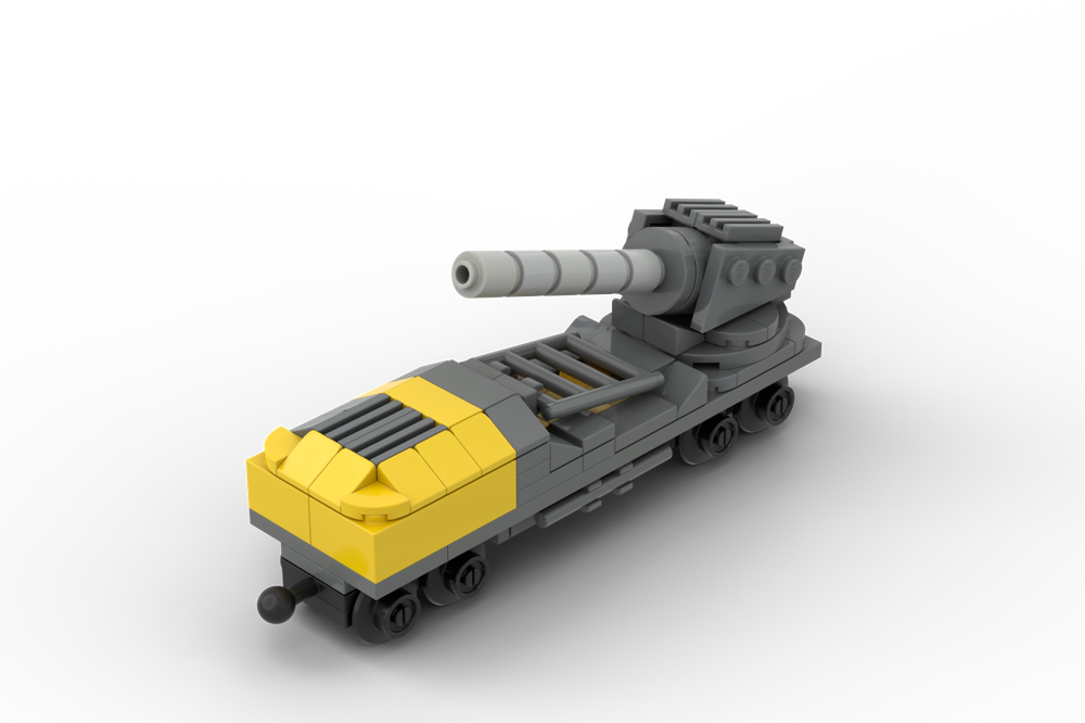 LEGO MOC Factorio Train (4 Wide) by CodeHard | Rebrickable - Build with ...
