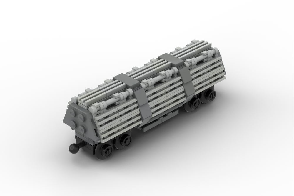 LEGO MOC Factorio Train (4 Wide) by CodeHard | Rebrickable - Build with ...