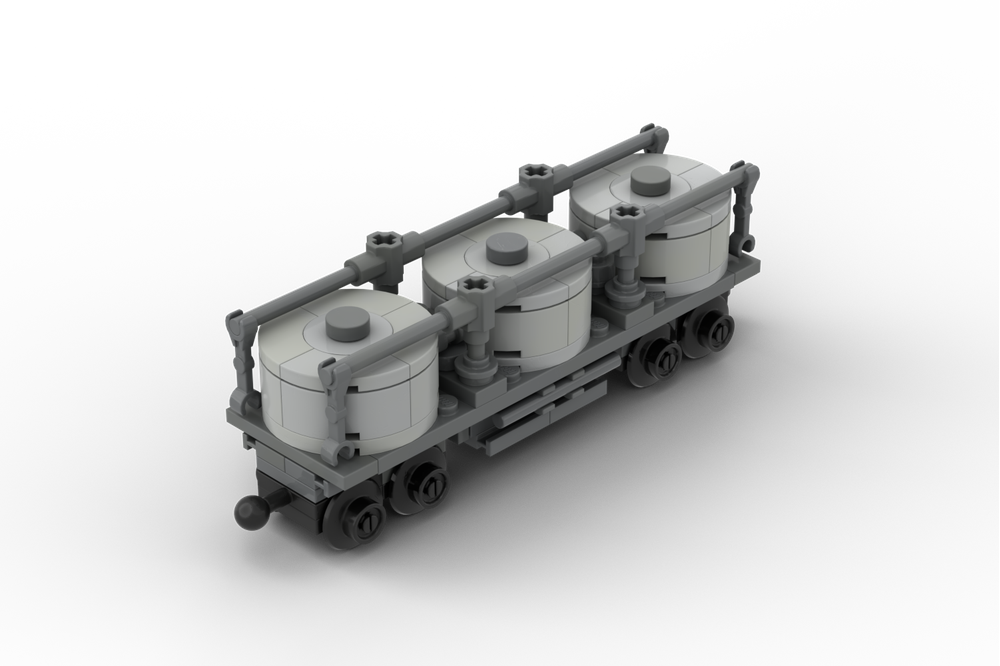 LEGO MOC Factorio Train (4 Wide) by CodeHard | Rebrickable - Build with ...