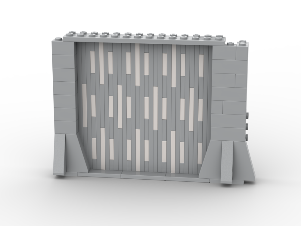 LEGO MOC Corridor Wall by Fabian2 | Rebrickable - Build with LEGO