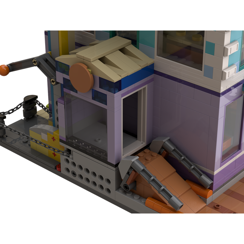 LEGO MOC Friends Tower by Brick_Lizard | Rebrickable - Build with LEGO