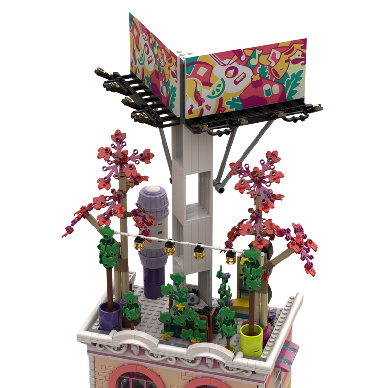 LEGO MOC Friends Tower by Brick_Lizard | Rebrickable - Build with LEGO