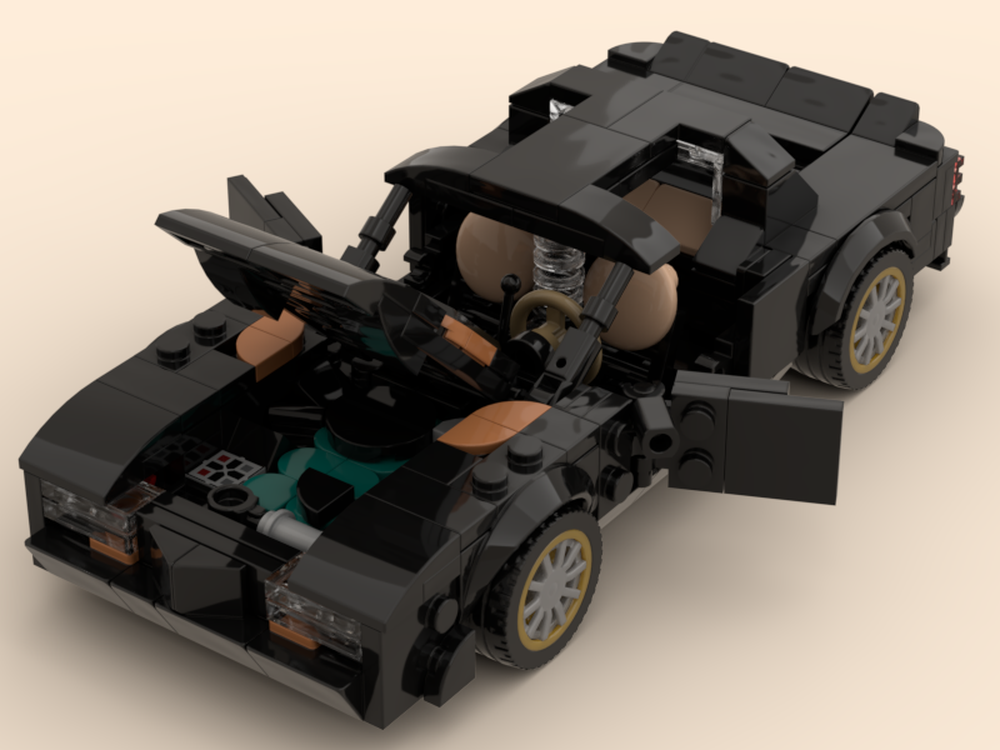 Lego Moc 1977 Pontiac Firebird Trans Am By Xayadude Rebrickable