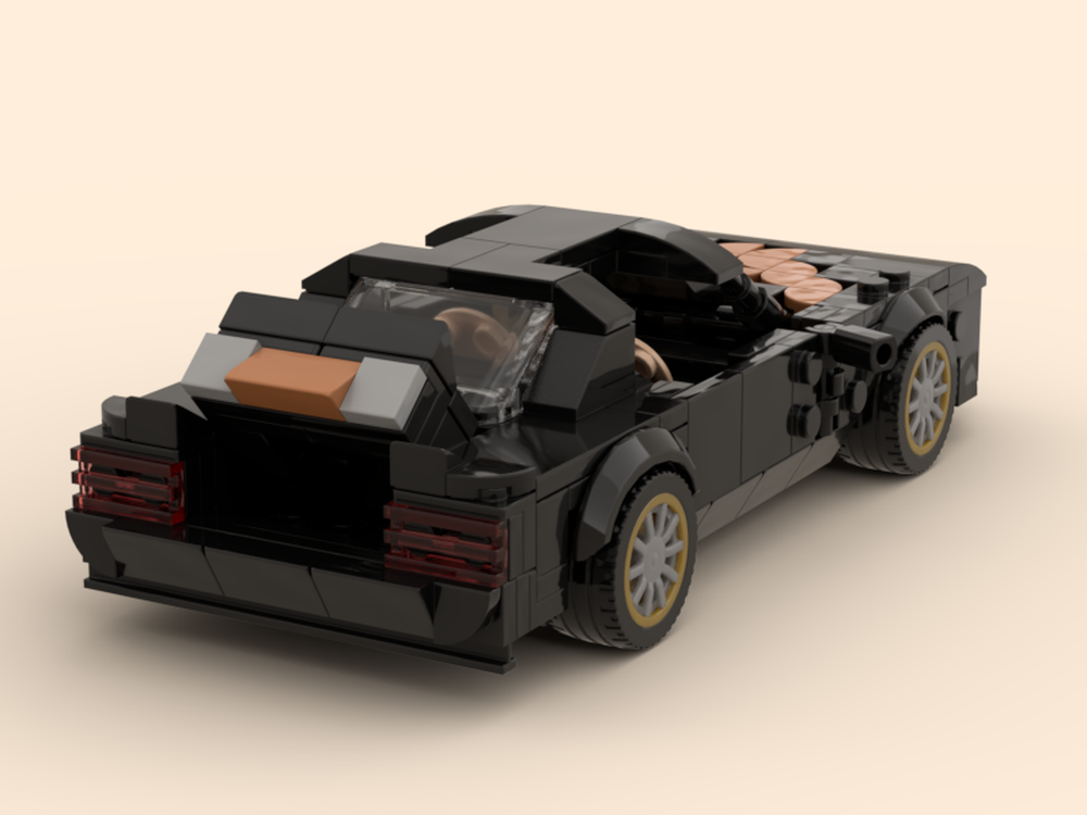 Lego Moc 1977 Pontiac Firebird Trans Am By Xayadude Rebrickable