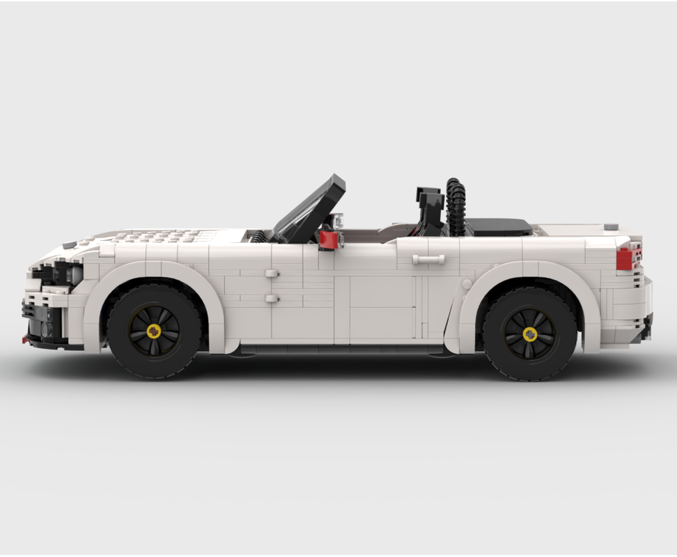 LEGO MOC Fiat 124 Spider Abarth by ireallylikeblue | Rebrickable ...