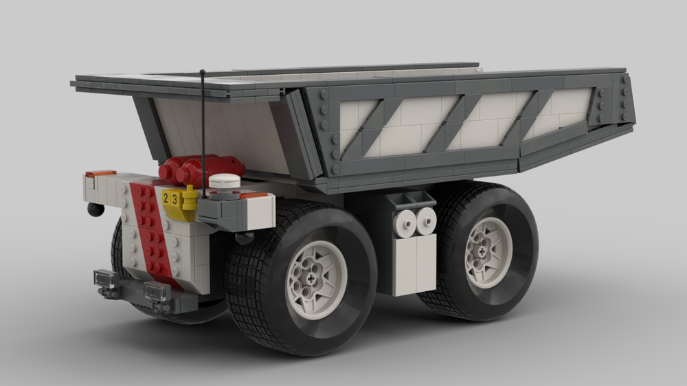 LEGO MOC Autonomous Haul Truck by Futurism_Lego | Rebrickable - Build ...