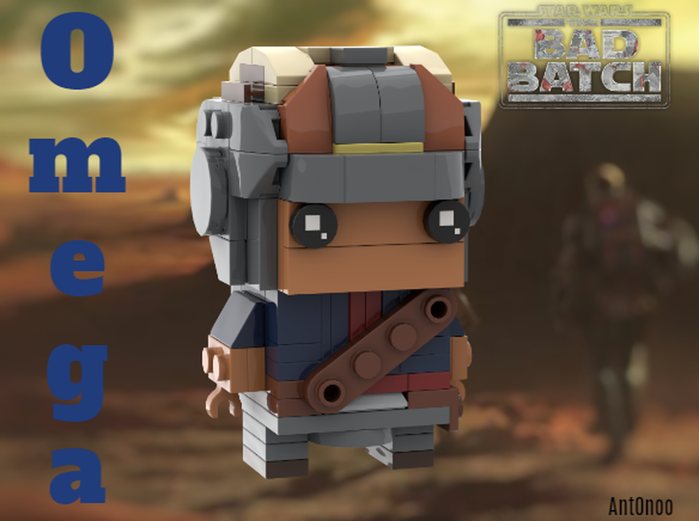 LEGO MOC Omega Brickheadz by Ant0noo | Rebrickable - Build with LEGO