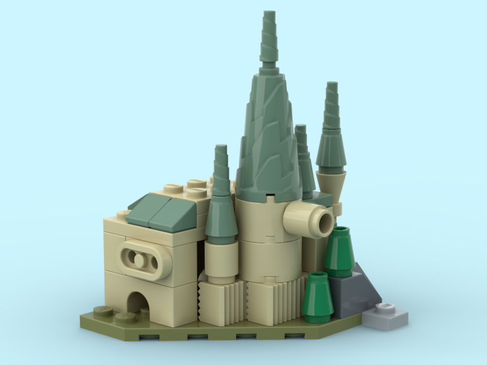 LEGO MOC Introvert steampunk castle by jben_hun | Rebrickable - Build ...
